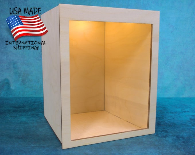 Book Nook Kit Diorama 'cranny' Diorama Book Nook - Etsy