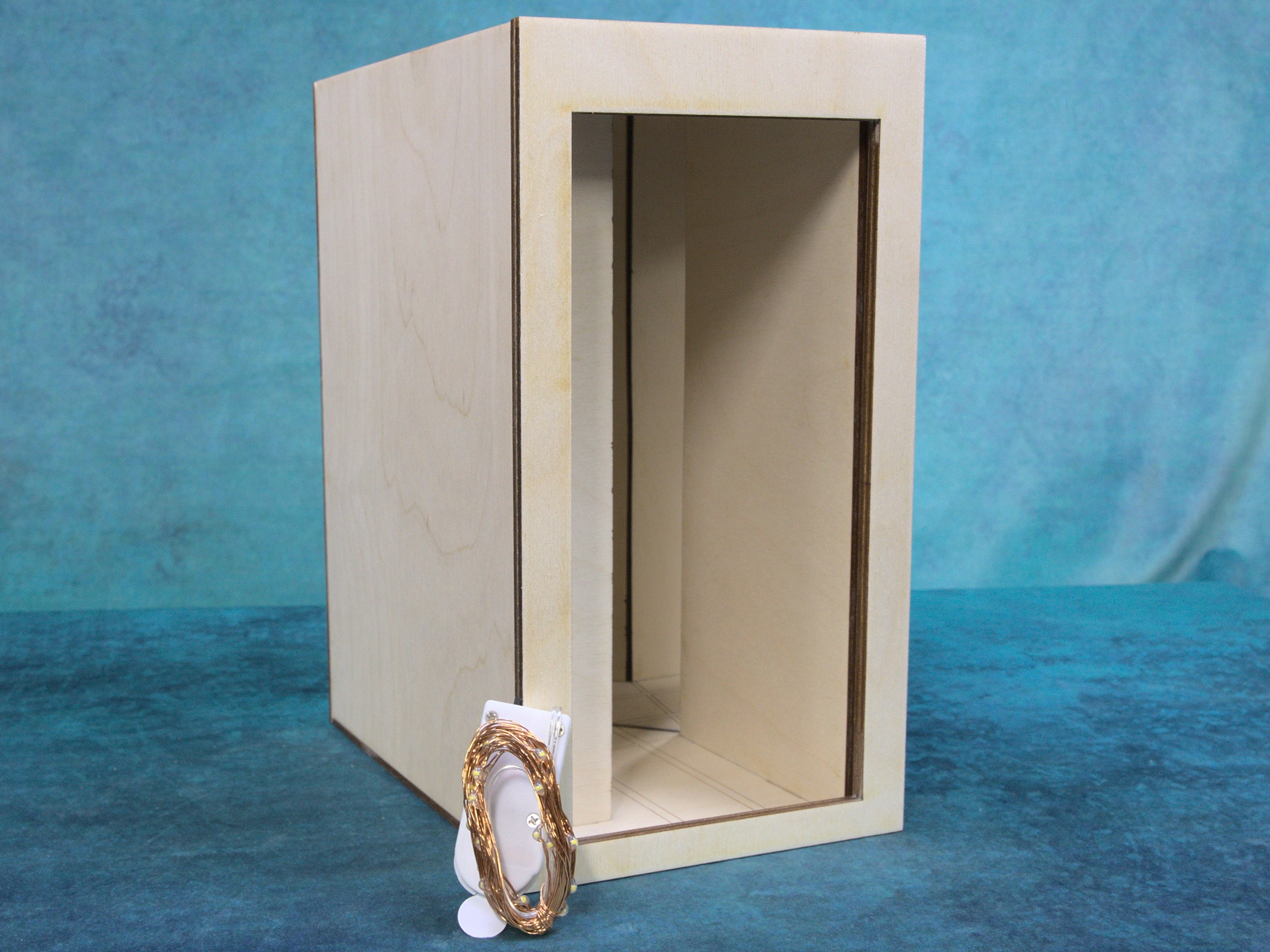 Book Nook Kit, Diorama, 'mirror Wall Kit' Diorama Book Nook (MR), Blank ...