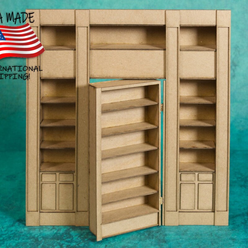 Book Nook Door - Etsy