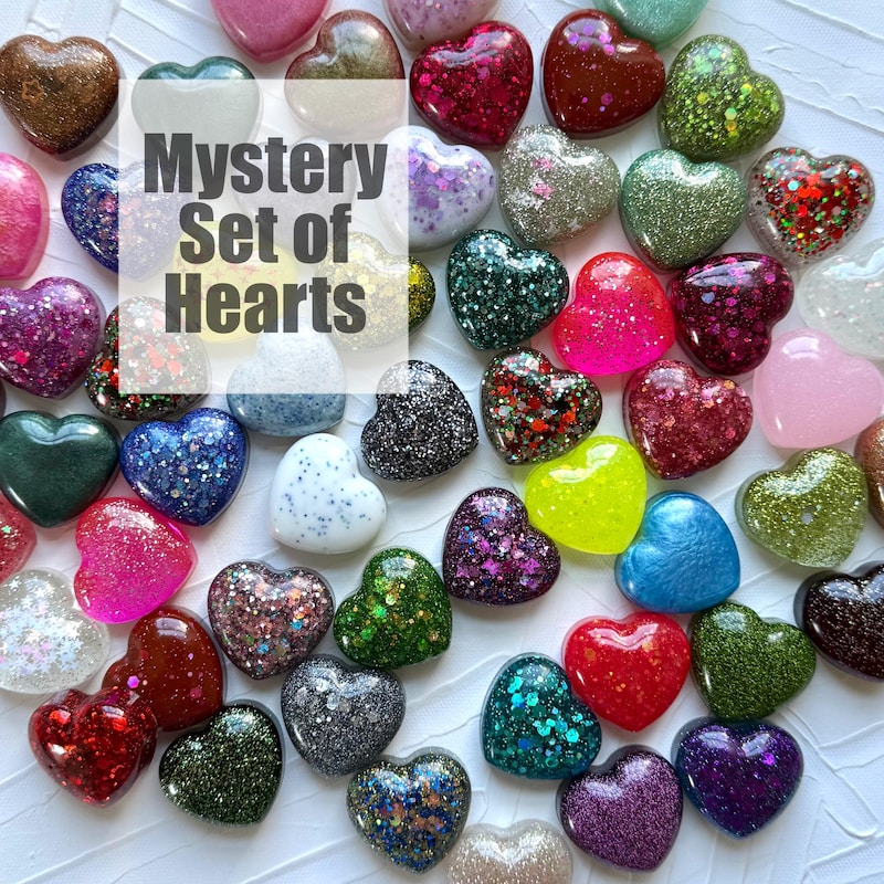 Glitter Heart Bookmark - Etsy