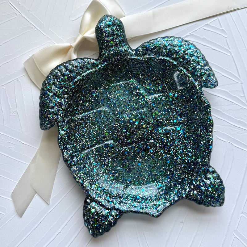 Glitter Turtle - Etsy