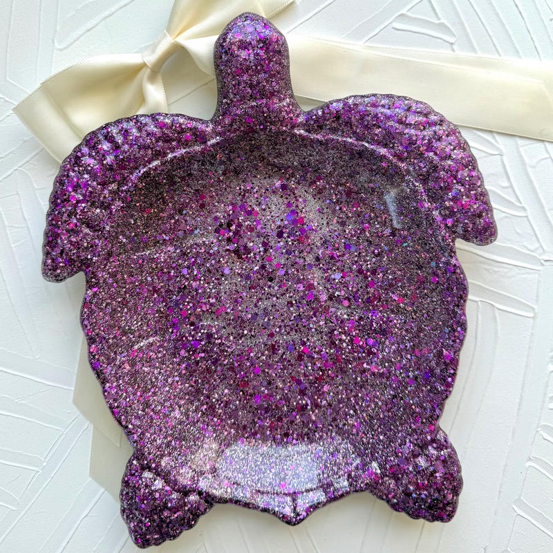 Glitter Turtle - Etsy