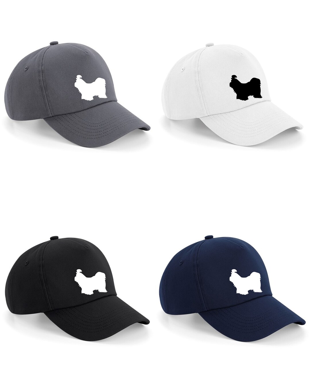 Baseball Cap With Shih Tzu Silhouette - Etsy