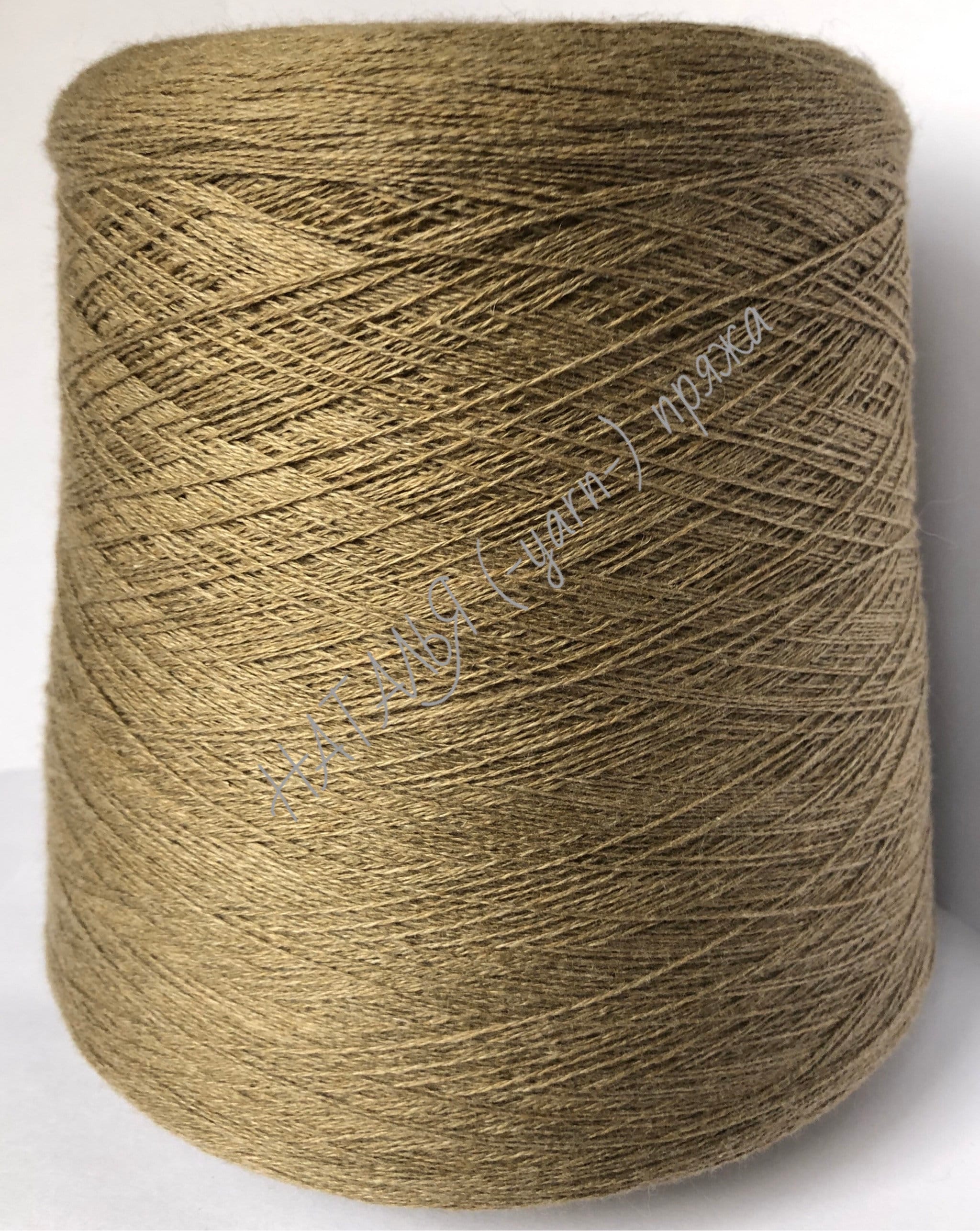 Hilo 100 BABY CASHMERE 2/26 color beige oliva | Etsy