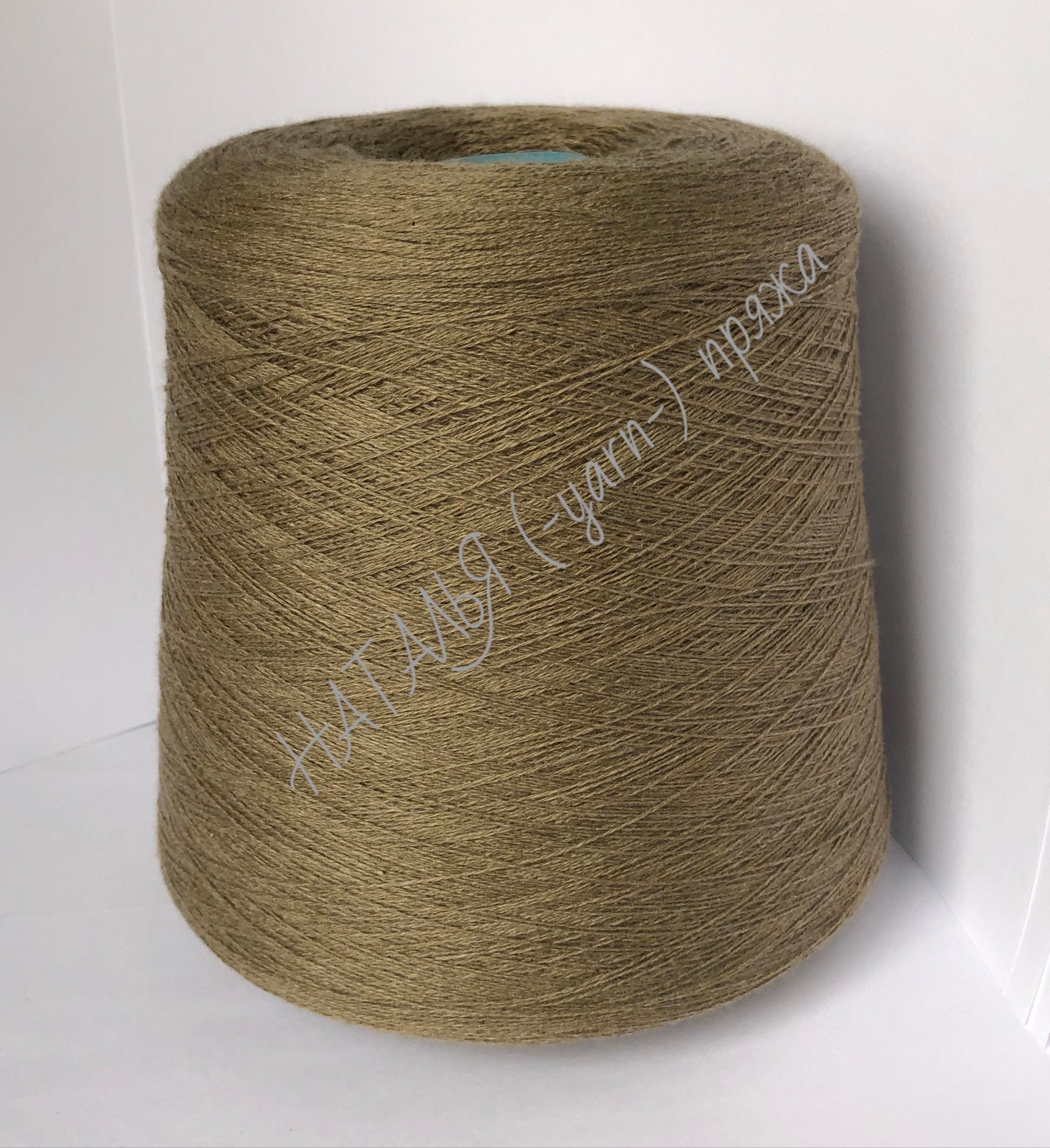 Hilo 100 BABY CASHMERE 2/26 color beige oliva | Etsy