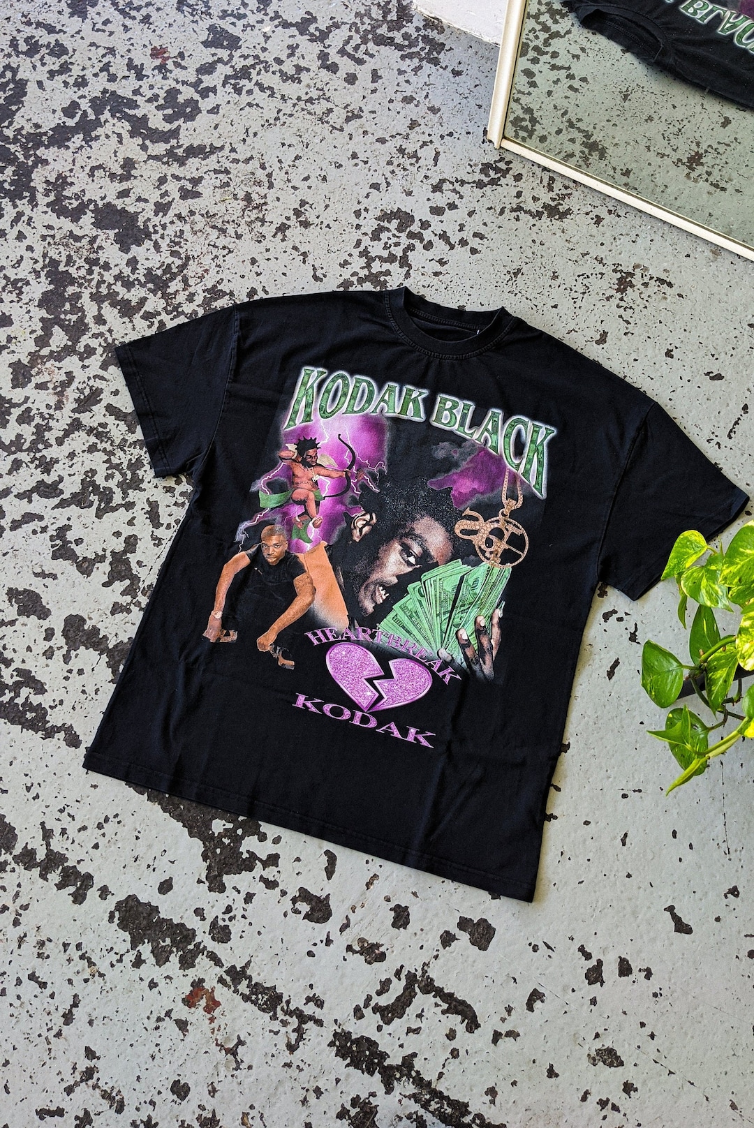 Kodak Black T-shirt Kodak Vintage Bootleg Inspired Tee 90s Hip Hop ...