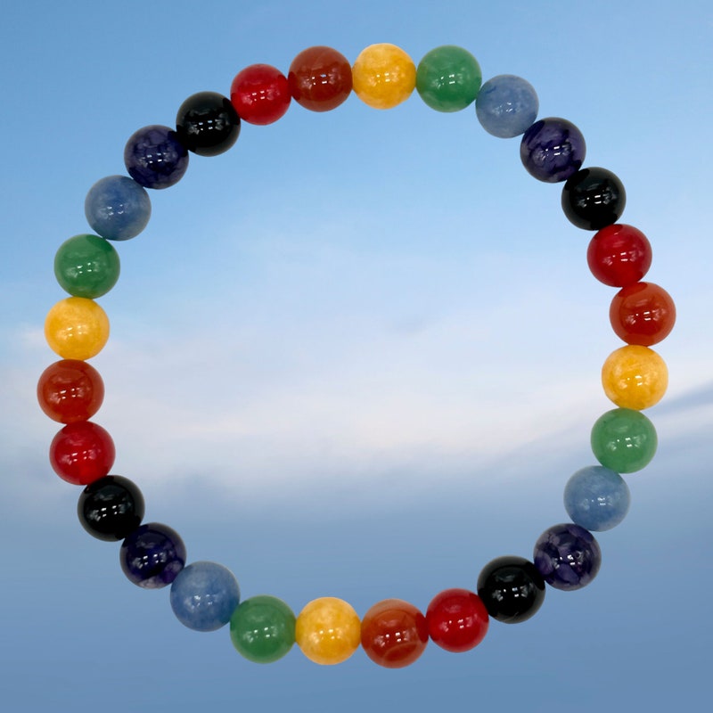 Rainbow Bracelet - Etsy