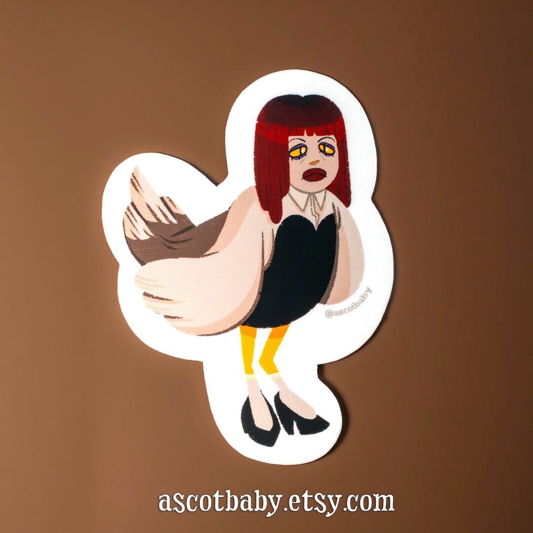 Goth Harpy Sticker 2.75 X 2 Mythological Fantasy Parody Vinyl Stickers ...