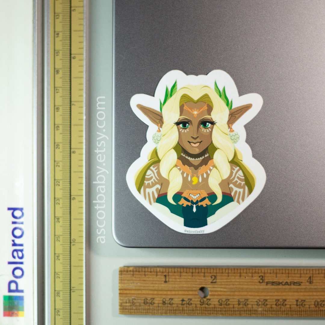 TOTK Queen Sonia Vinyl Sticker (3.25") (legend of Zelda: Tears of the ...