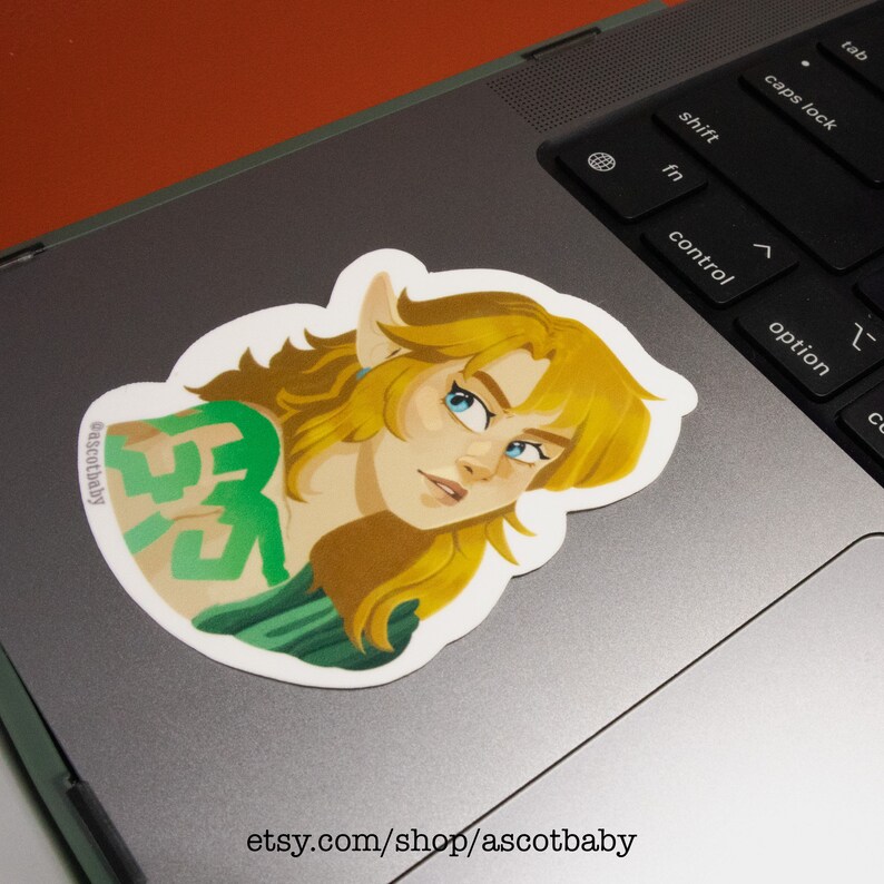 TOTK Vinyl Stickers Rauru Link Zelda Purah Koruks - Etsy