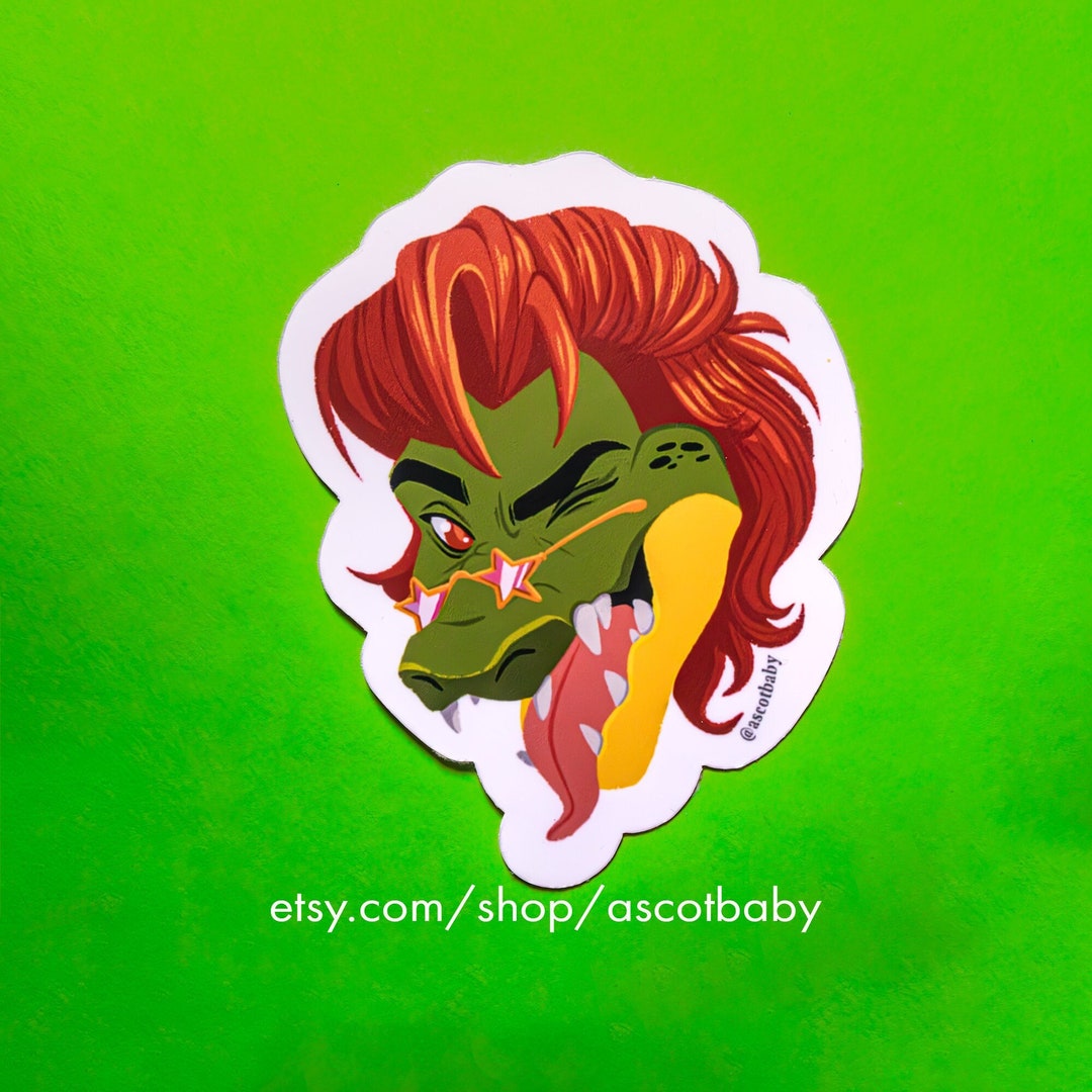 Glamrock Monty FNAF 2.75 X 2.25 Sticker Security - Etsy