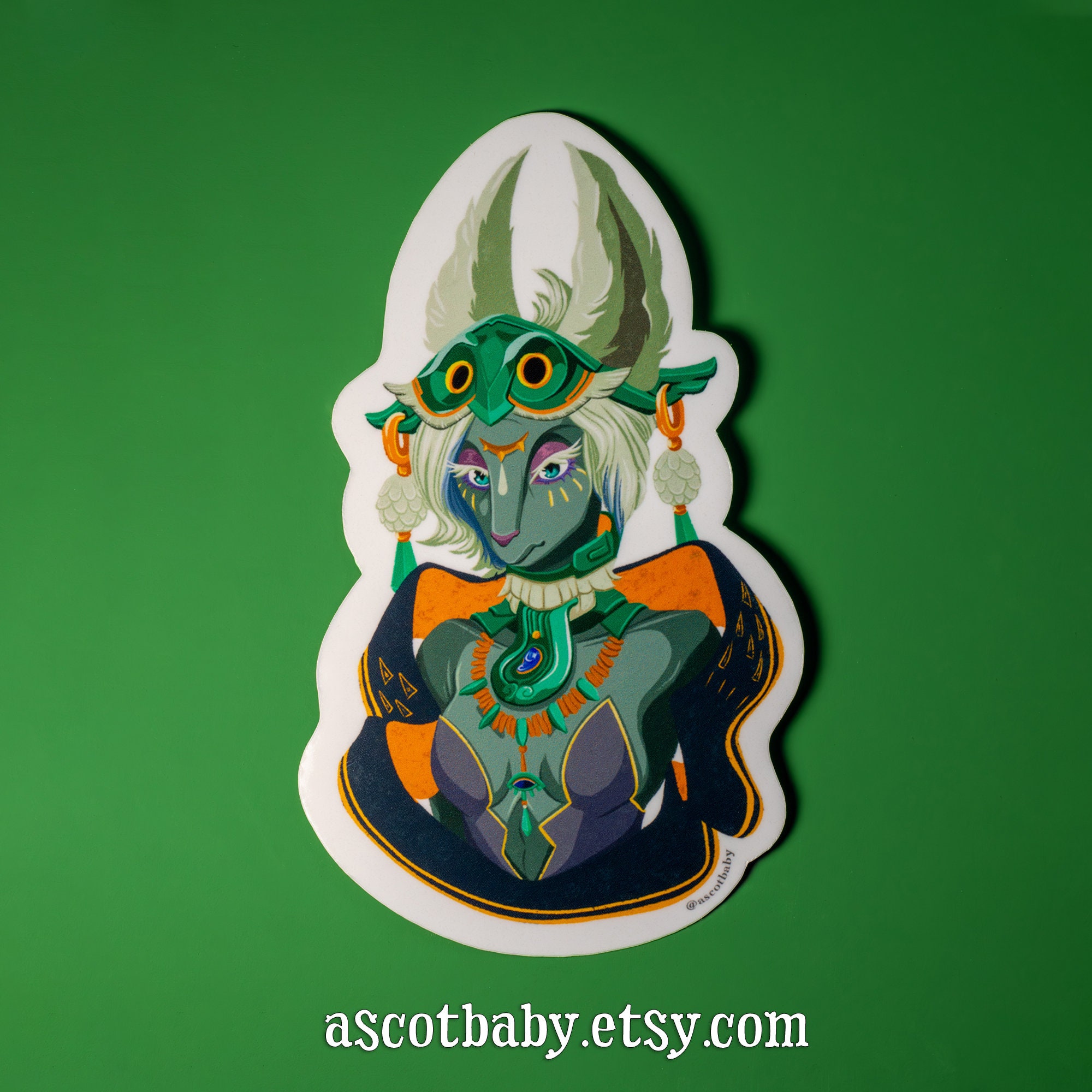 TOTK Vinyl Stickers Rauru Link Zelda Purah Koruks - Etsy