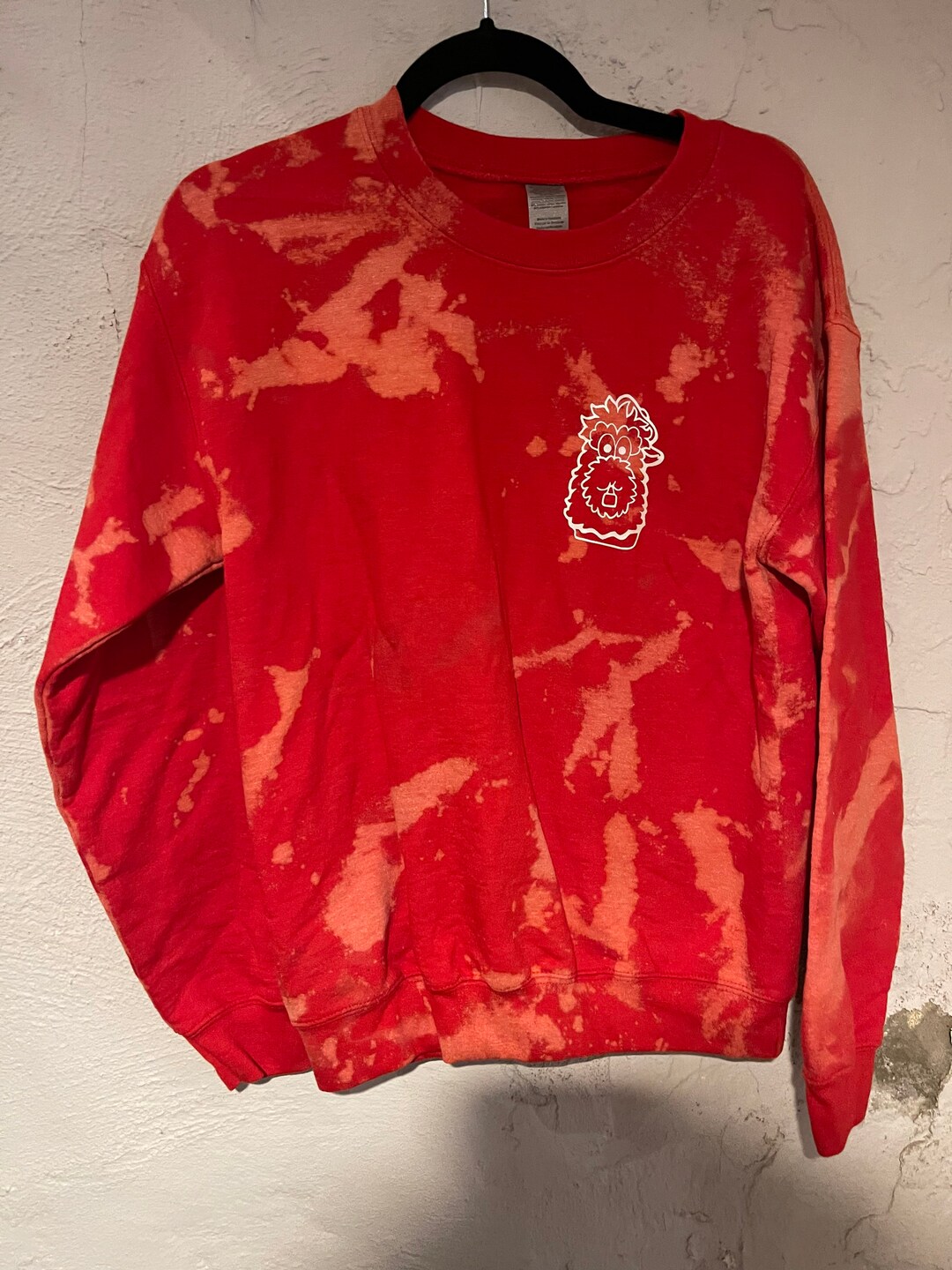 Philly Phanatic Tie Dye Crewneck | Philadelphia Phillies Phanatic ...