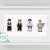 Karate Characters Cross Stitch Pattern, PDF INSTANT DOWNLOAD - Etsy