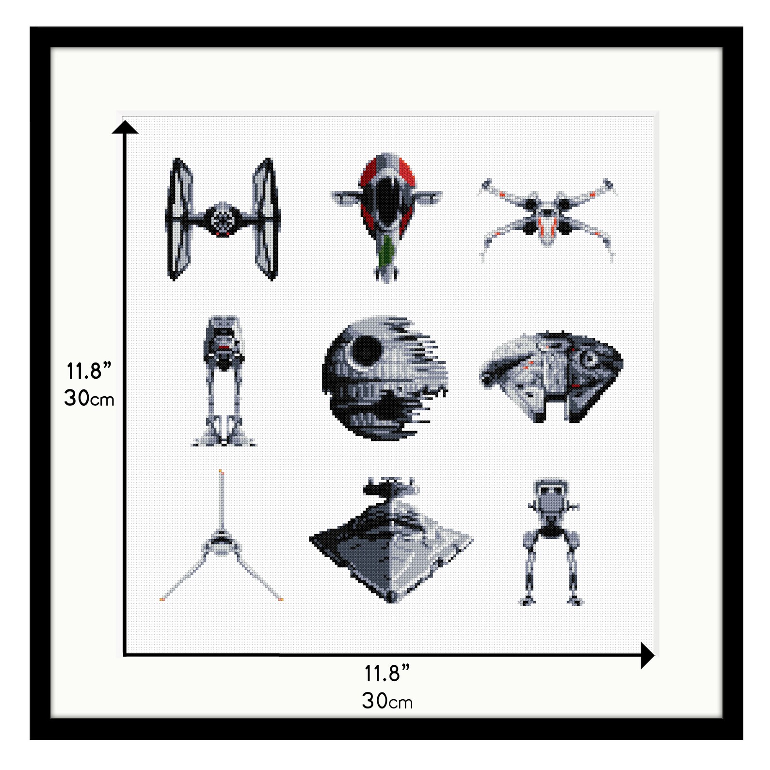 Cross Stitch Kit: Star Ships Collection - Etsy