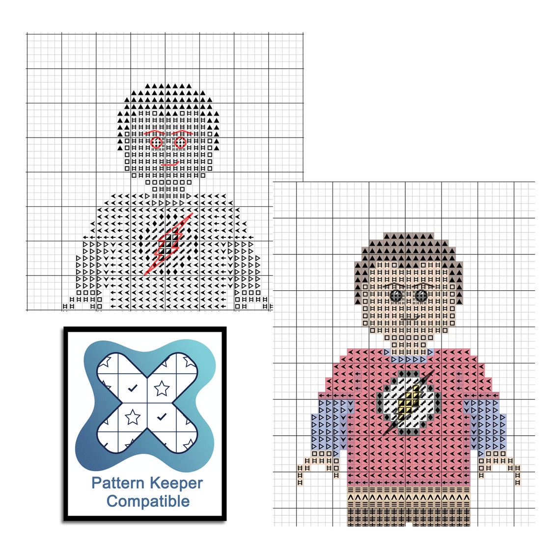 Big Bang Characters Cross Stitch Pattern PDF INSTANT DOWNLOAD - Etsy