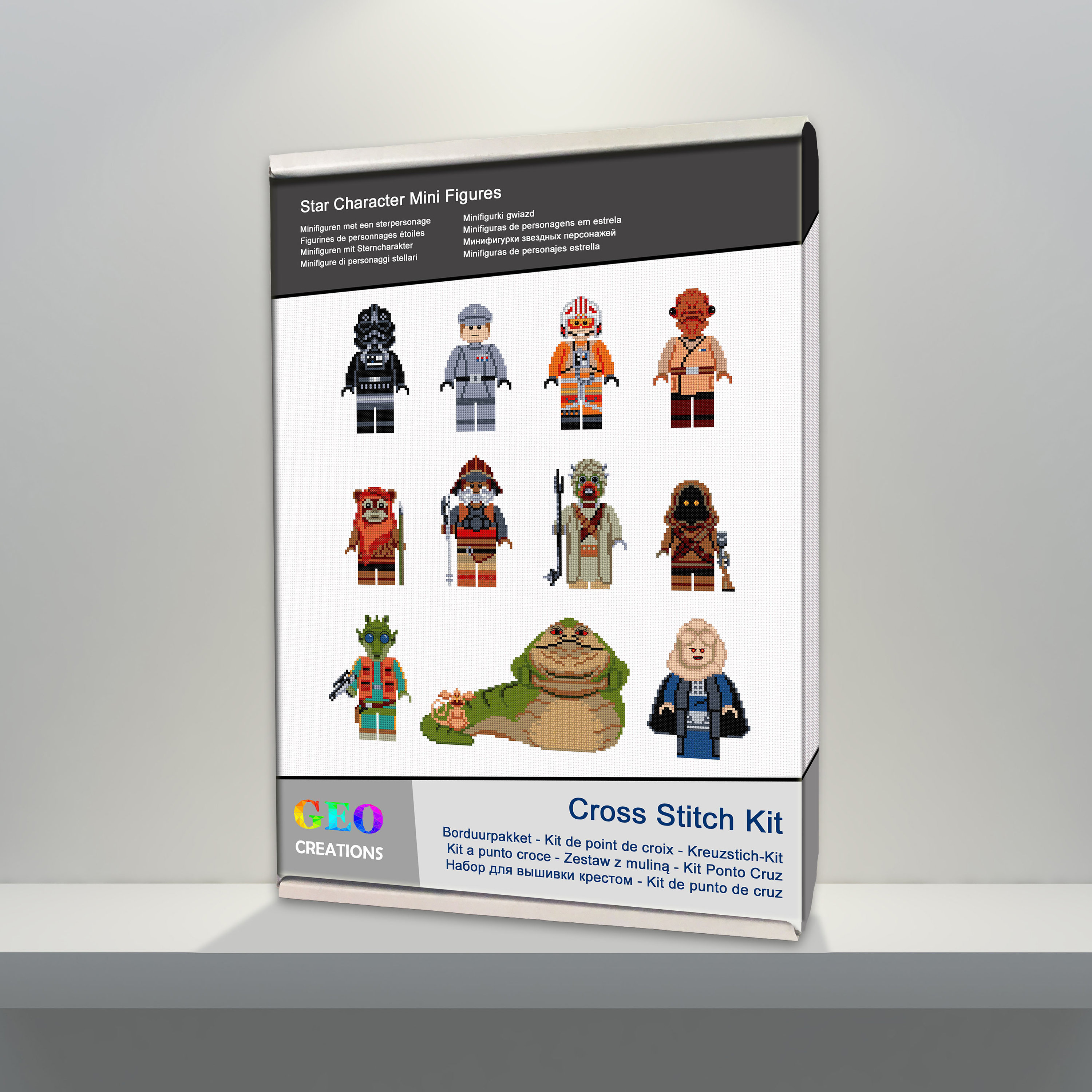 Cross Stitch Kit: Collection of Star Character Extras - Etsy UK