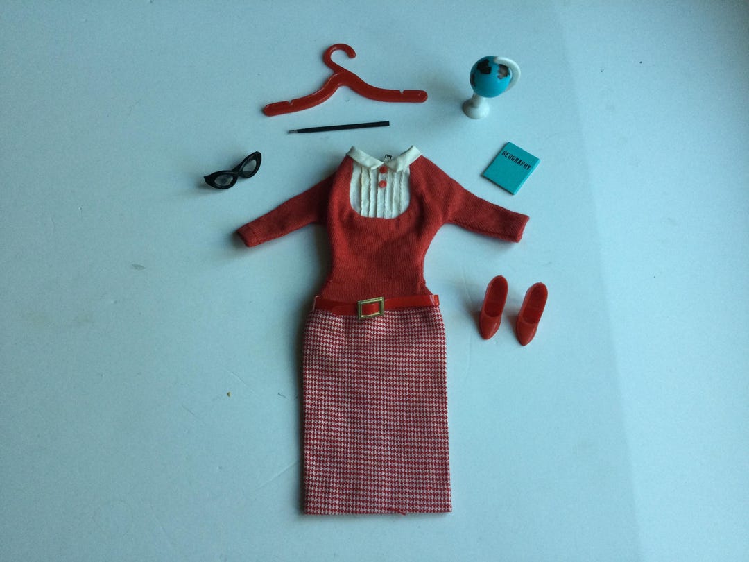 Barbie Student Teacher Mint Complete 1965 - Etsy