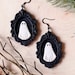 THE ORIGINAL Gold and Opalescent Ghost Earrings | Halloween | Polymer ...