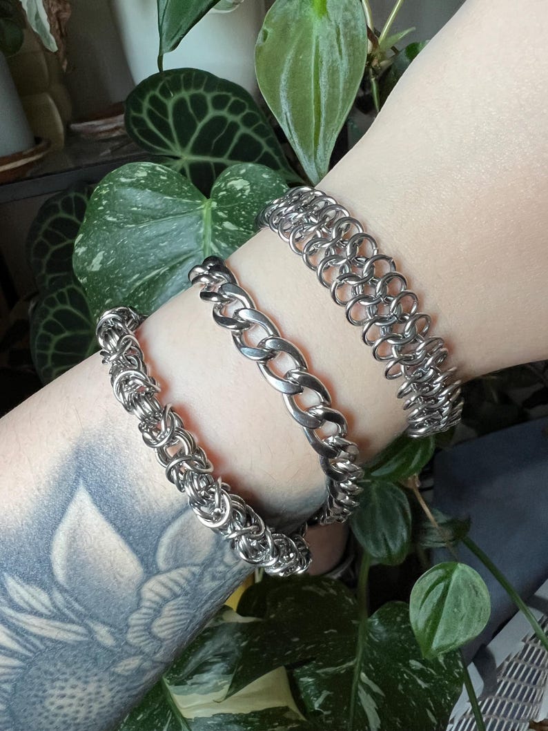 Chainmail Bracelets | Chainmaille | Stainless Steel Bracelet ...