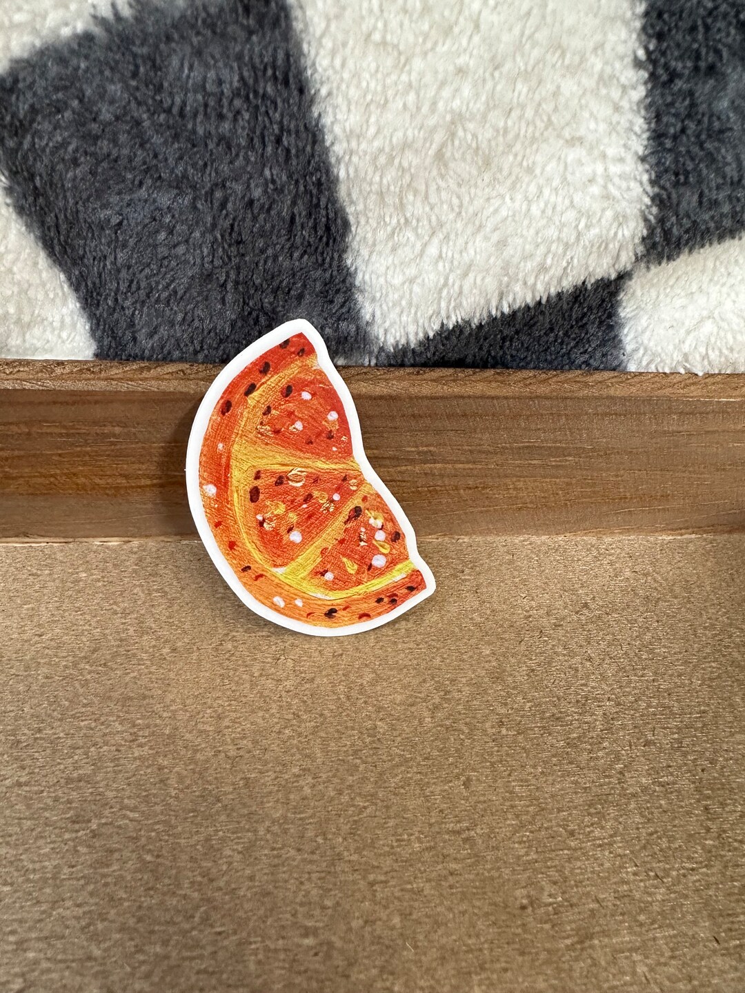 Orange Slice Sticker - Orange Sticker - Citrus Sticker - Etsy