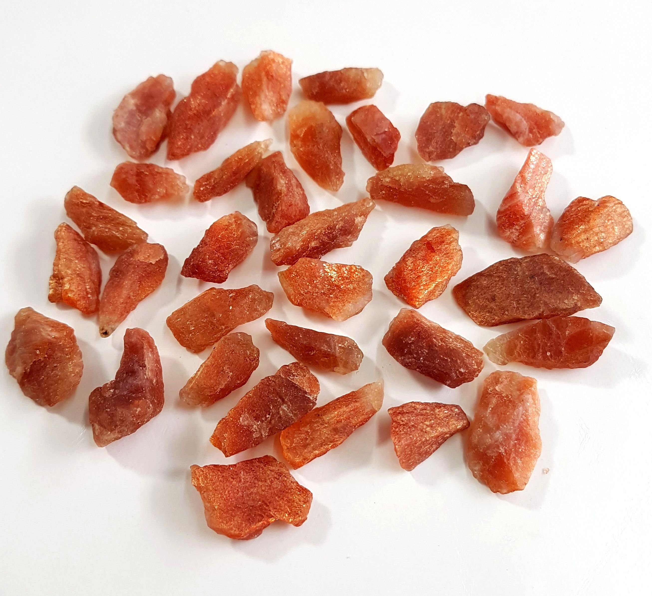 5 Pic Natural Red Sunstone Rough Gemstone AAA Quality - Etsy