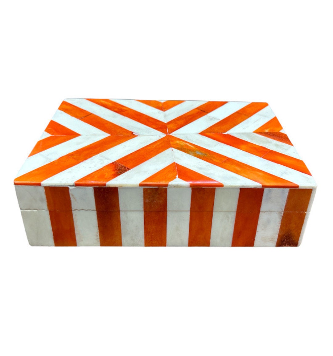 Bone Inlay Decorative Box 5X7X2 Inch or 12.5/18/5 Cms - Etsy