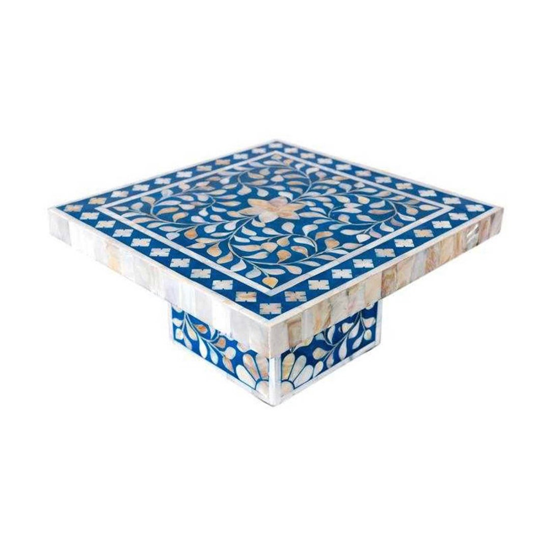 Mother of Pearl Inlay Cake Stand (handmade) - Etsy