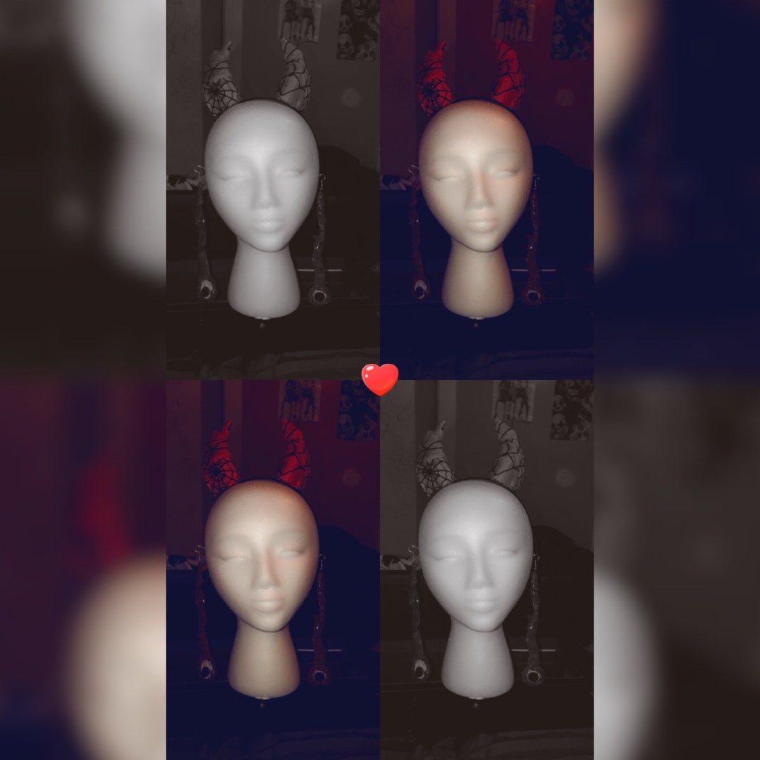 Spider Web Horns - Etsy