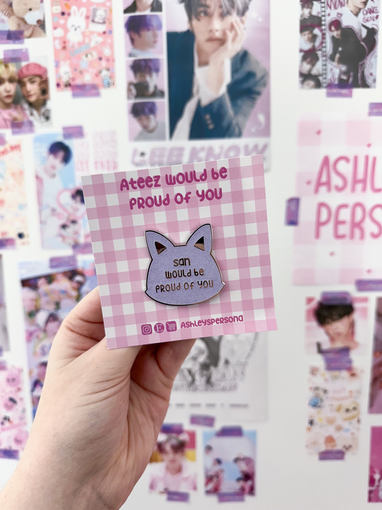Best-teez Ateez Proud Enamel Pins - Etsy