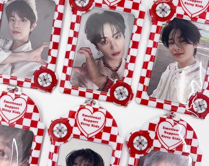 Emotional Support Skz Compass Photocard Holder - Etsy