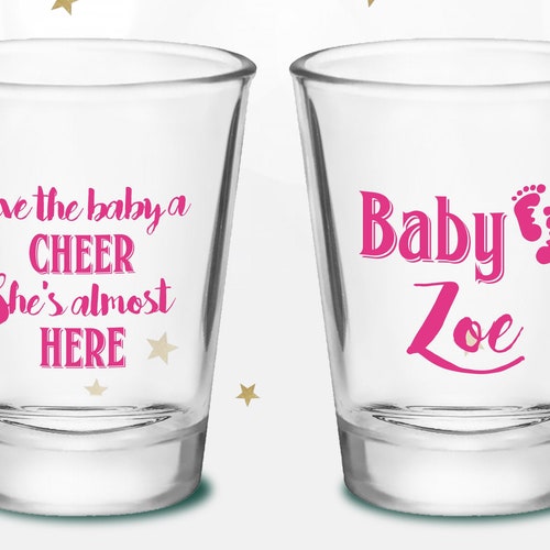 Baby Shower Shot Glasses Baby Shower Favors Party Favor - Etsy