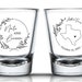 Texas State Shot Glasses, Any State Wedding Shot Glasses, Custom State ...