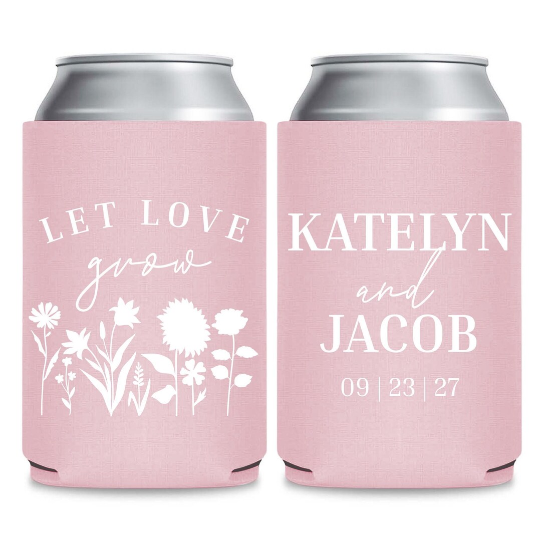 Personalized Favors Beer Hugger, Can Coolers as Favors, Custom Can ...