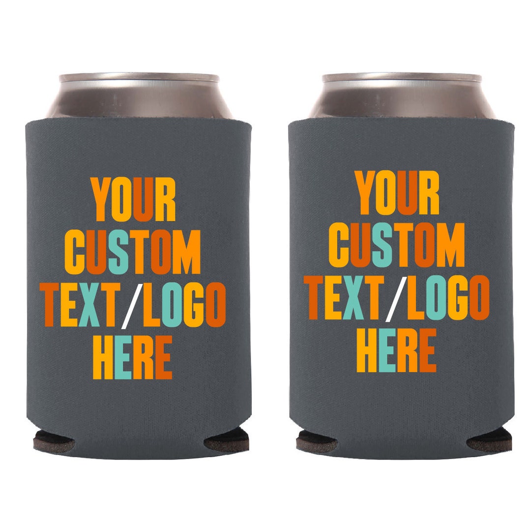 Full Color Personalized Can Coolers, Personalized Full Color Foam Can ...