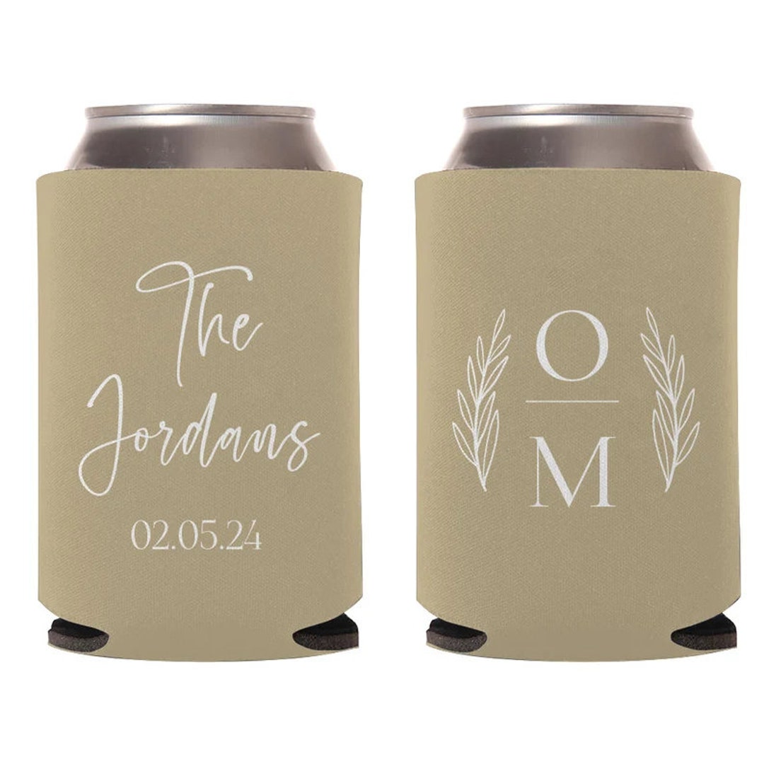 Custom Wedding Favors, Beer Holders, Can Coolers, Can Coolers, Beer ...