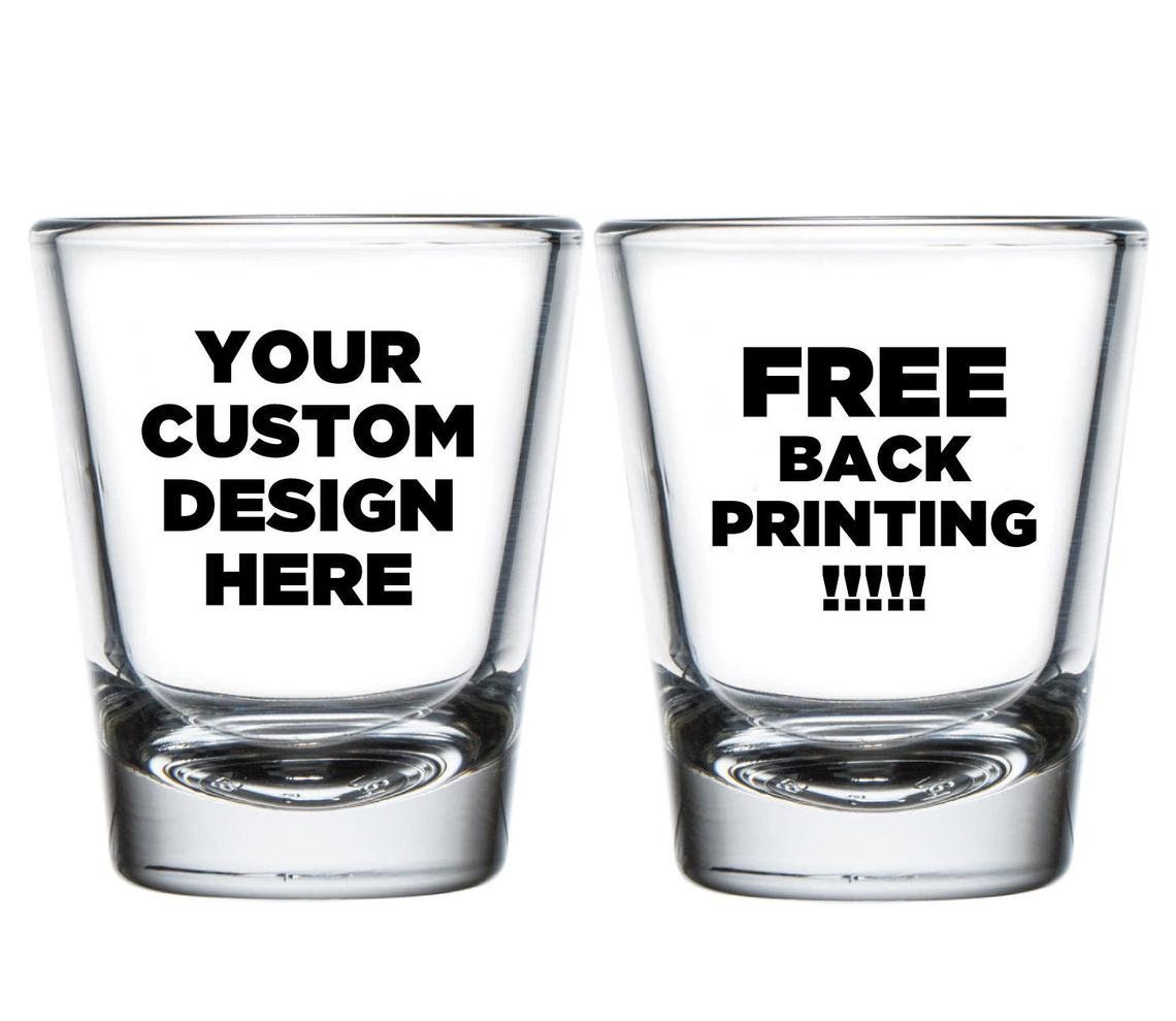 Wedding Shot Glass Favors Wedding Shot Glasses Custom - Etsy