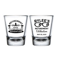Nacho Average Fiesta Retirement Party Shot Glass Favor, Personalized ...