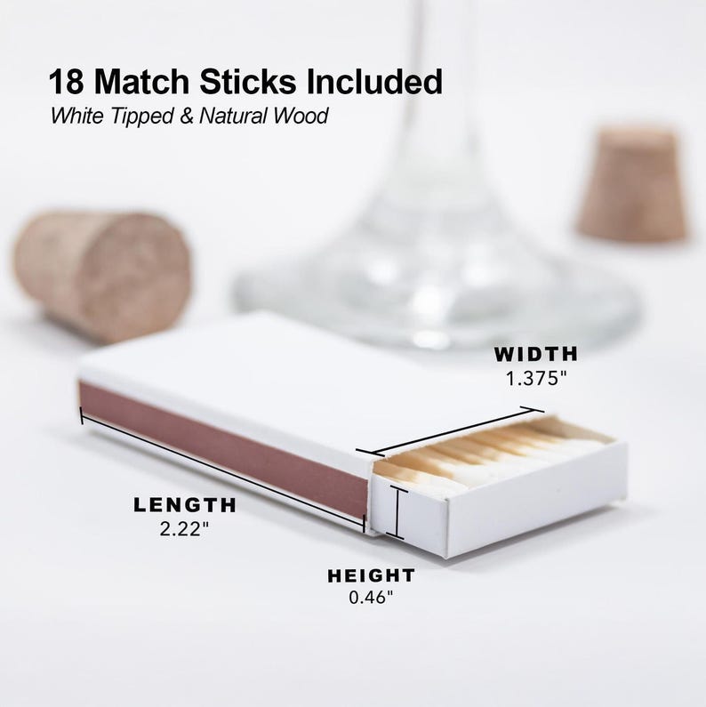 Playing Card Matches, Wedding Matches, Custom Matchbox, Personalized ...