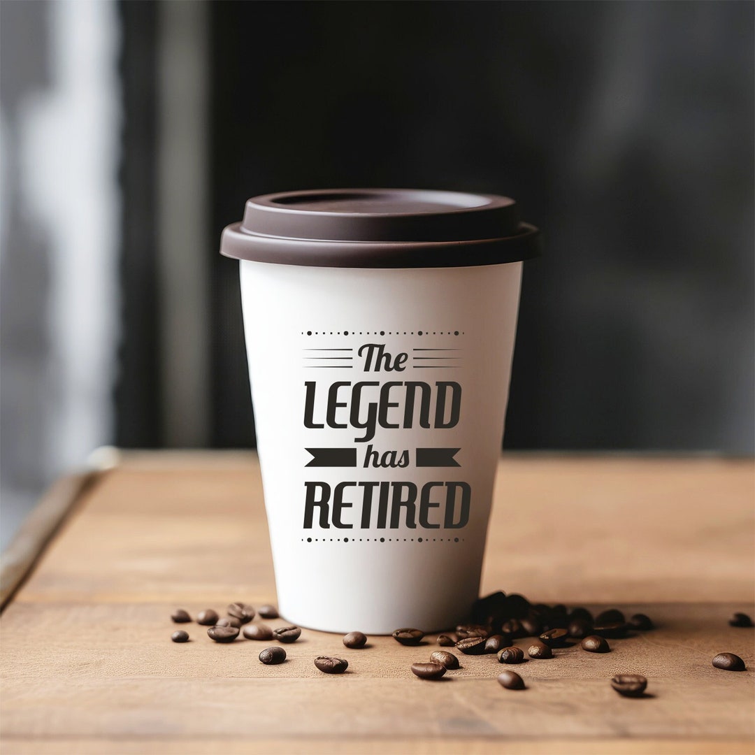 Custom Retirement Party Coffee Cup, Disposable Retirement Party Cupware ...