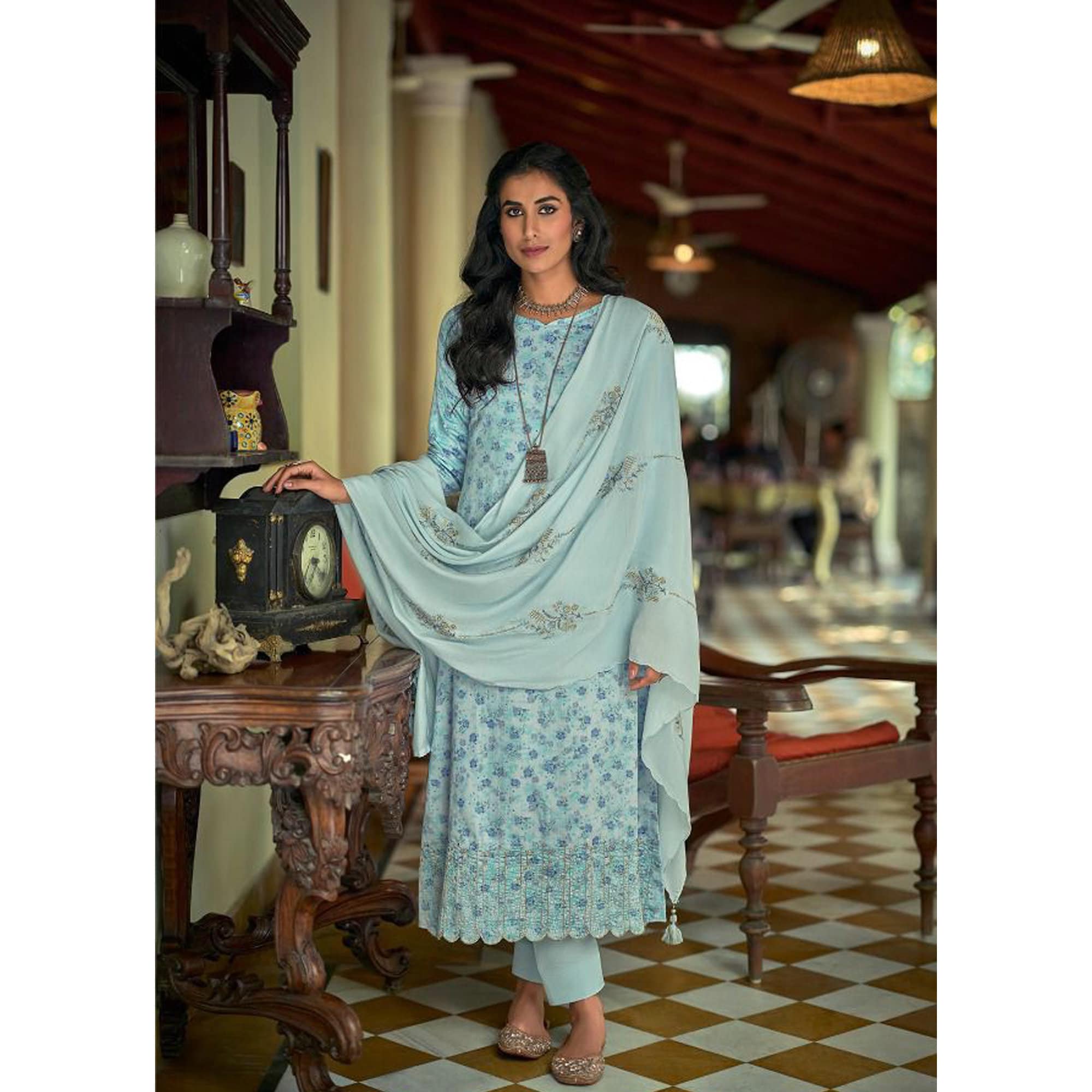 Simple Cotton Salwar Kameez
