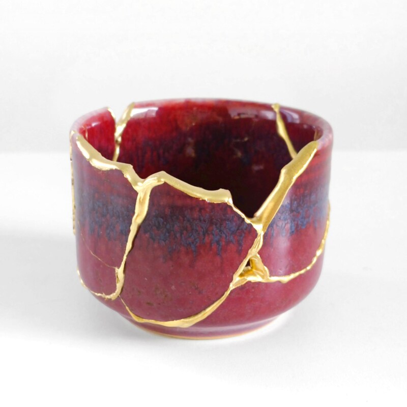 Kintsugi Cup - Etsy