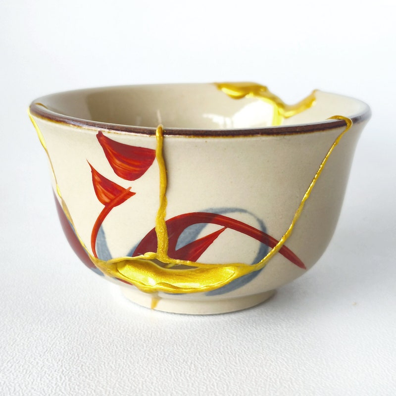 Kintsugi Cup - Etsy