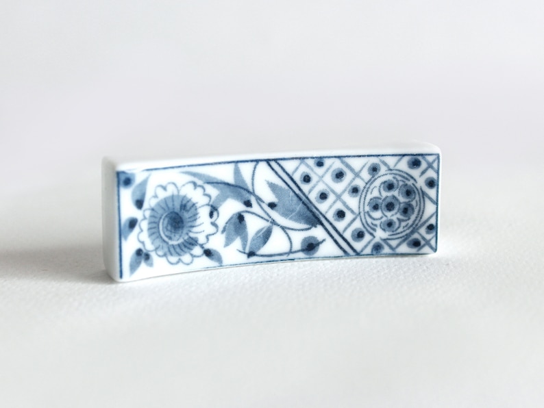 Chopstick Rest Japanese Antique Design Ceramic Chopstick | Etsy