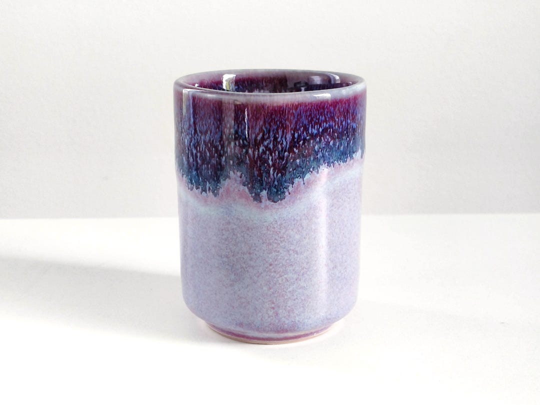 4.9oz, 145ml, Ceramic Tea Cup, Ceramic Tea Cup, Small Mug, Purple ...
