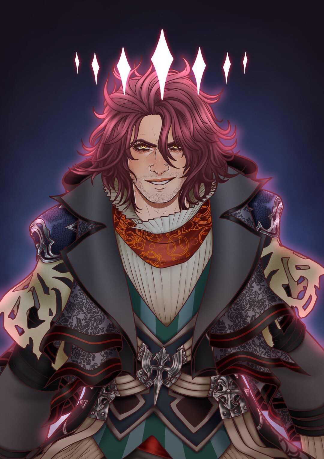 FFXV Ardyn A5 & A4 Art Print - Etsy