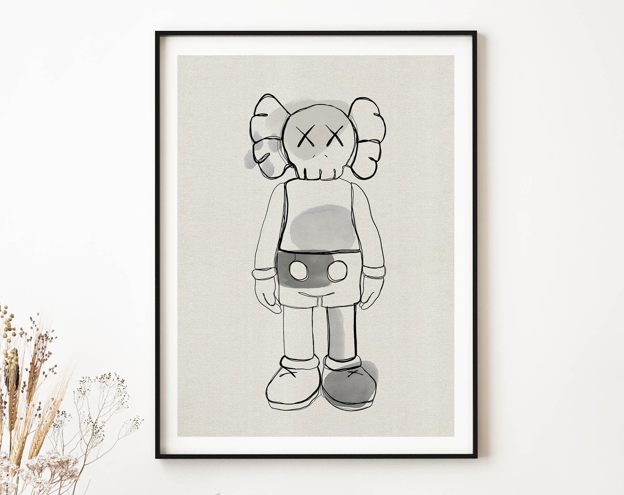 Kaws drawing store