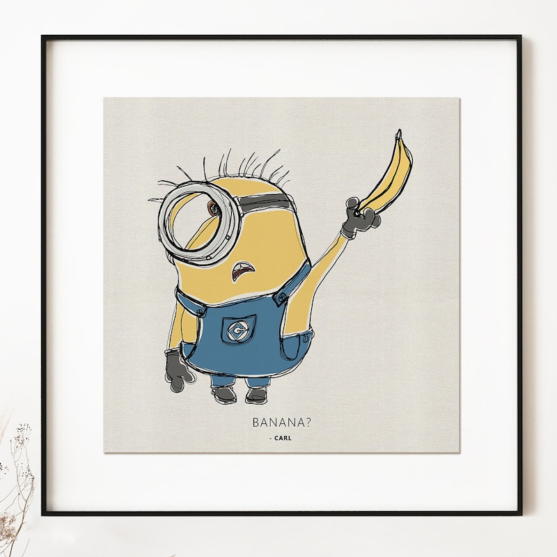 Minion Art - Etsy