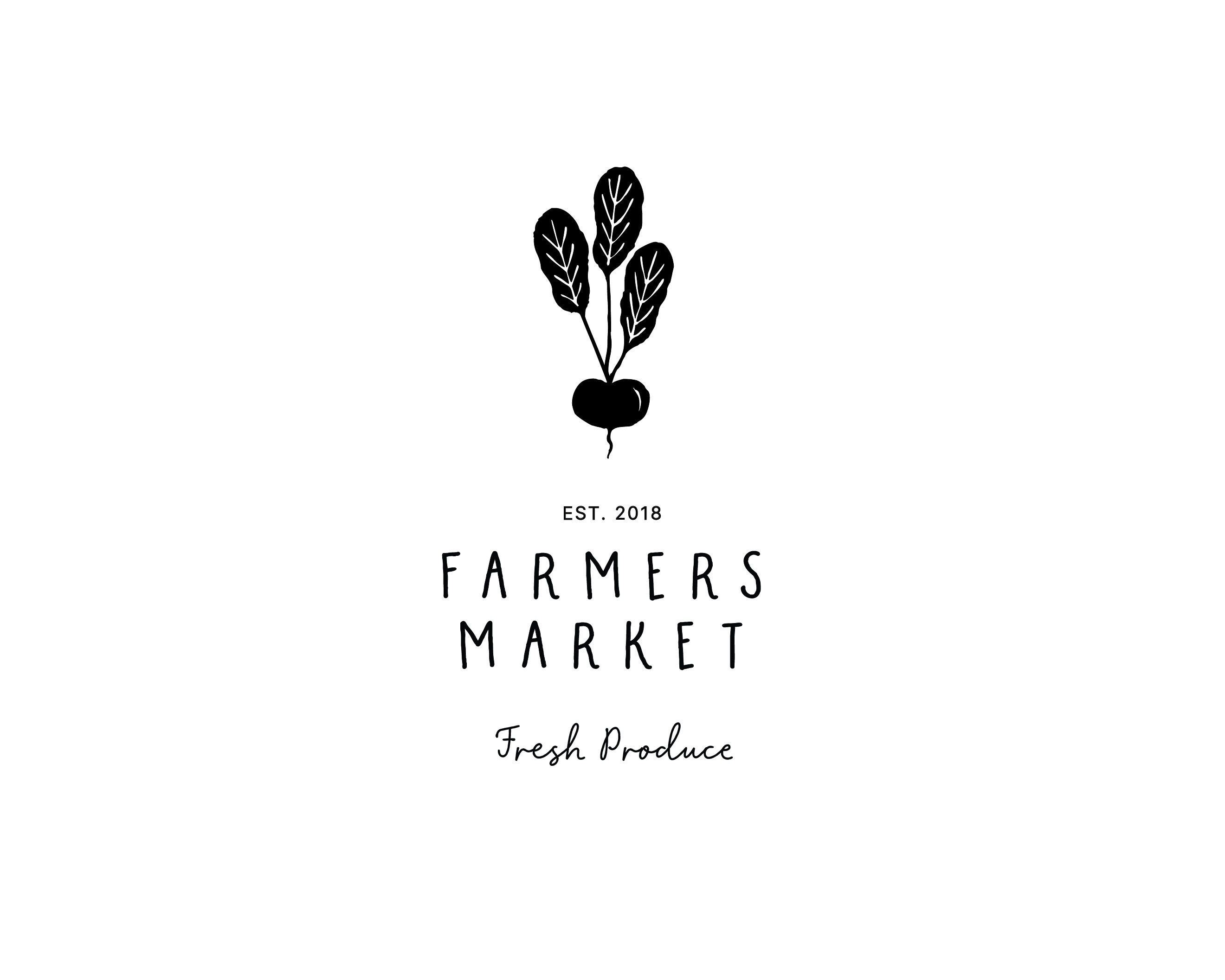 Generic Farmers Market Logo