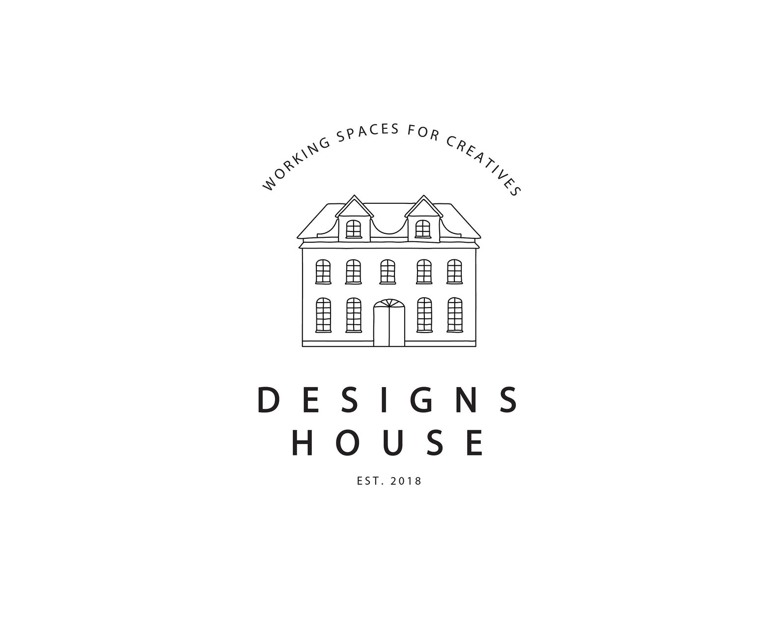 Premade Logo Stamp Logo House Logo Design Premade Logo - Etsy UK